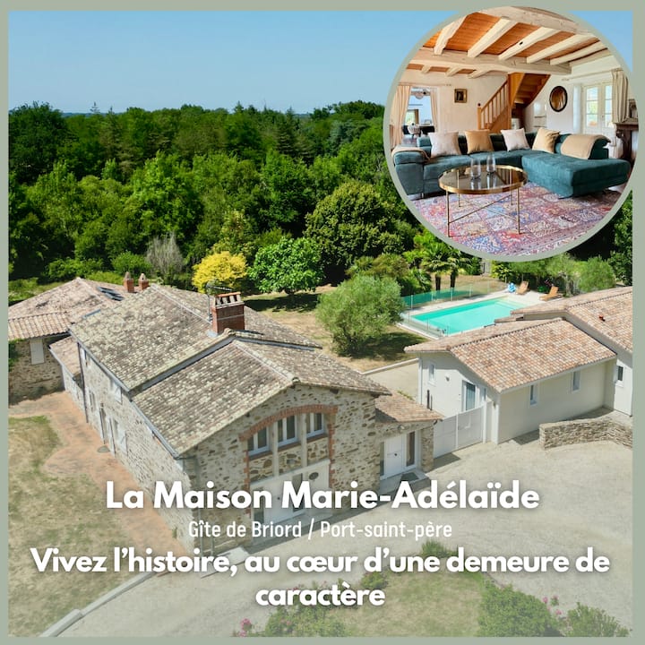 Maison Marie Adélaïde - Gîte De Briod - Planète Sauvage