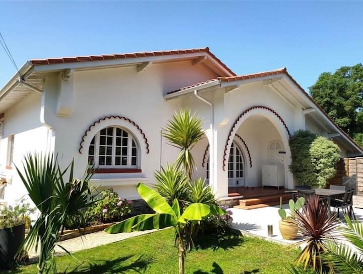 Belle Maison Landaise Avec Jacuzzi - Labenne