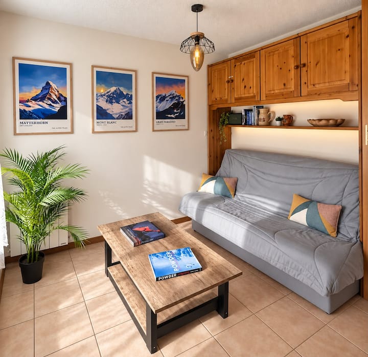 Sunny Apartment | Terrace & Lawn, Linen Included - Les Contamines-Montjoie