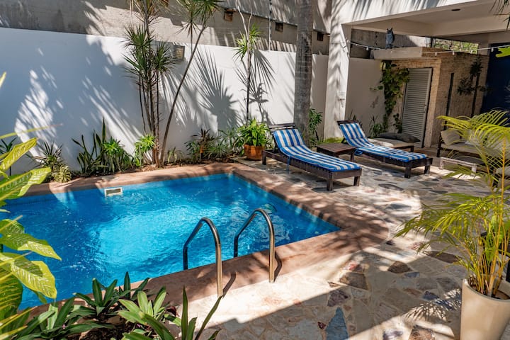 Casa Privada 2br En Calle 7 | Alberca | Tulum - Tulum