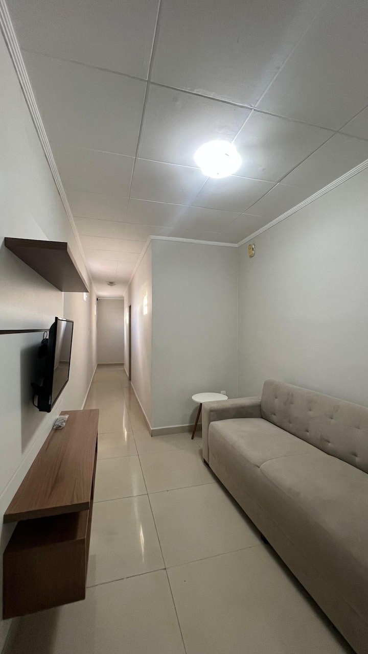 Apartamento Mobiliado, Espaço Para Colchão Extra. - Paulo Afonso