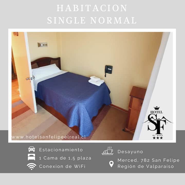 Habitacion Single Normal - San Felipe, Chile