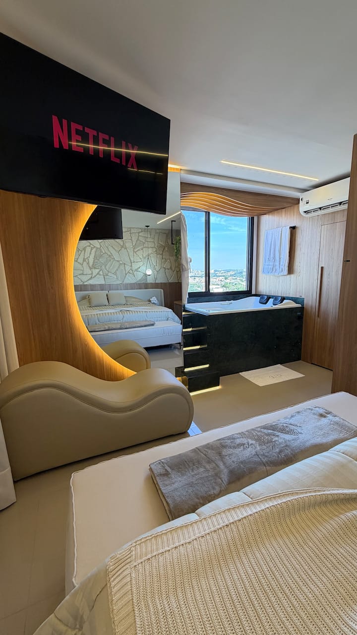 Loft Moderno Com Hidro E Vista Panorâmica - Brasil