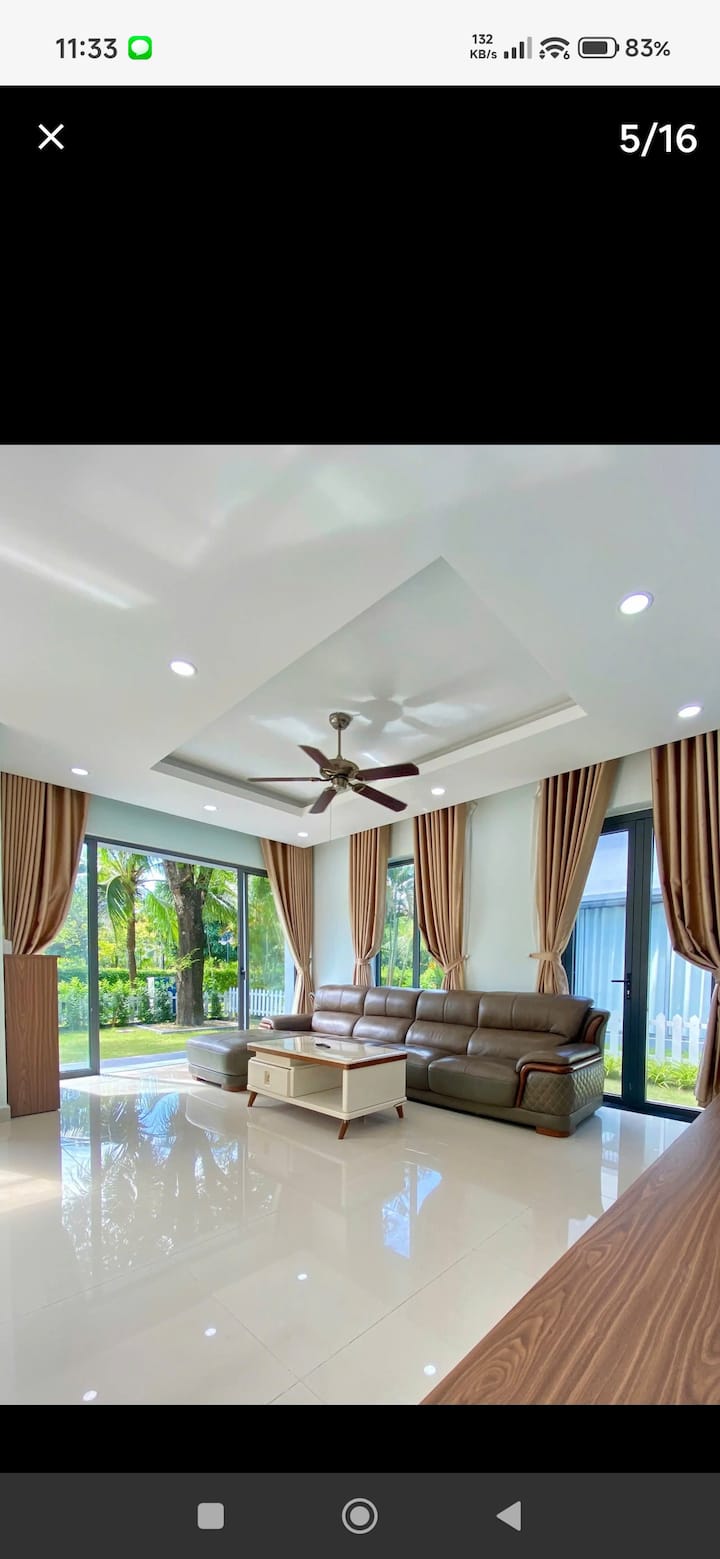 Vila 3 Phòng Ngủ Hồ Bơi Lớn Cây Me - Phú Quốc