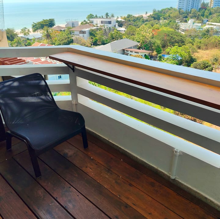 Beach Side Modern Teak Condo Private Beach Access - Hua Hin