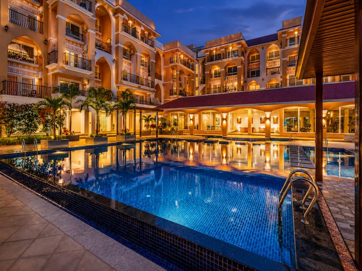 Luxury Pool-facing 1br Near Morjim & Vagator - Goa