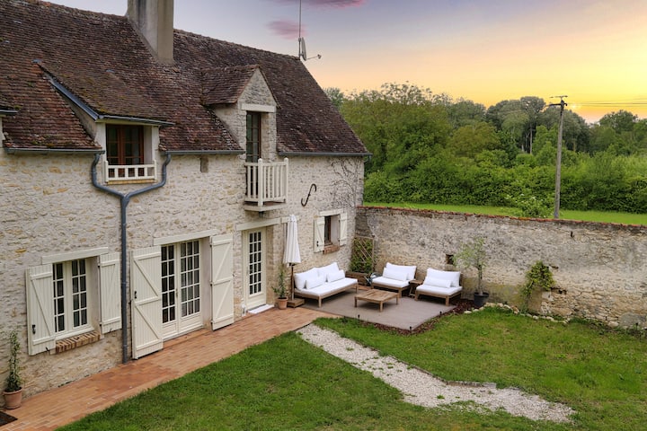 Countryside Farmhouse Fontainebleau, Spa And Golf - Malesherbes