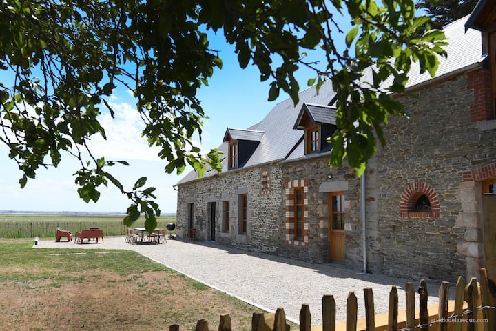 Gîte Mer Baie Du Mont Saint Michel- Spa Extérieur - Saint-Pair-sur-Mer
