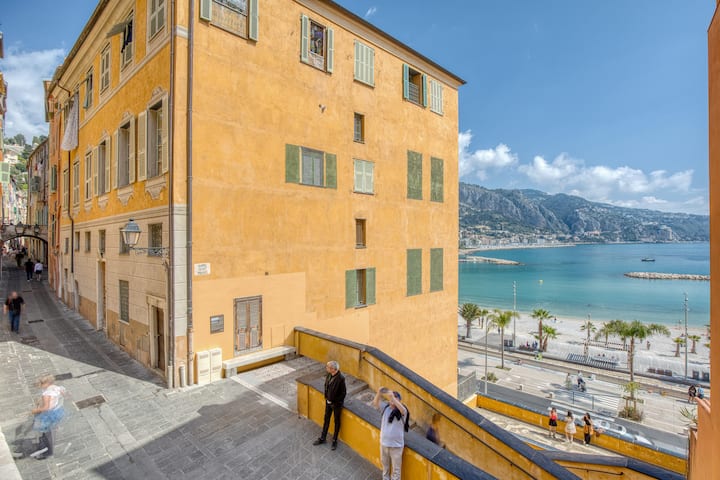 Casa Lila . Plage à 2 Min . Vieille Ville - マントン