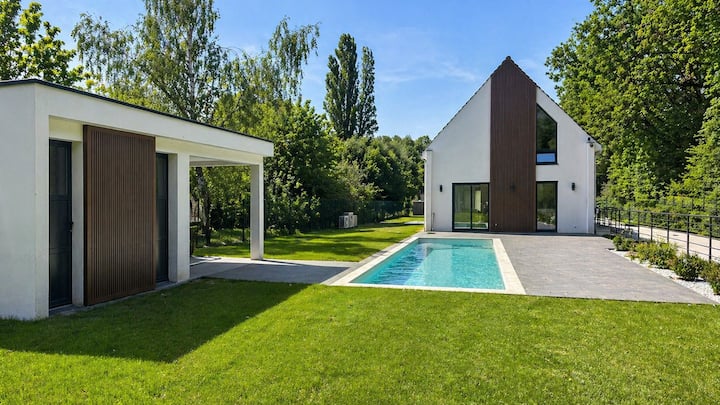 Jardin Avec Piscine Privée Pour éVénements - Essonne