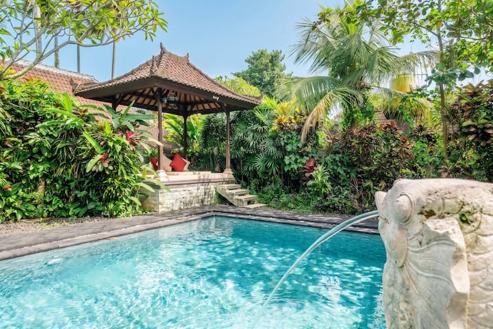 Serene 2br Villa In Ubud Complex W Spa & 2 Pools - Ubud