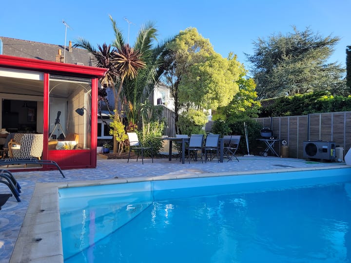 Piscine Privée à 3 Mn De La Mer Et Centre à Pied - Cancale