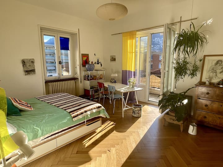 Sunny And Central Flat In Downtown Lugano - Lugano