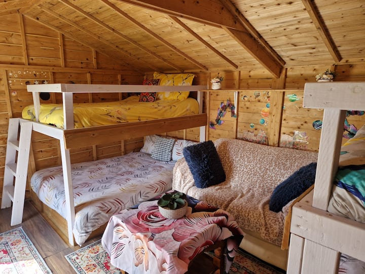 Aylroe Family Cabin With Shared Shower And Toilets - Irlande