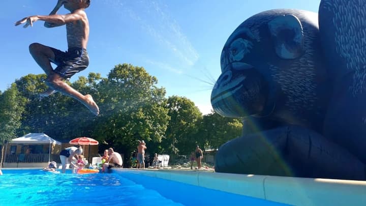 Zecamping 3* Mobil Home Piscine - Lavelanet