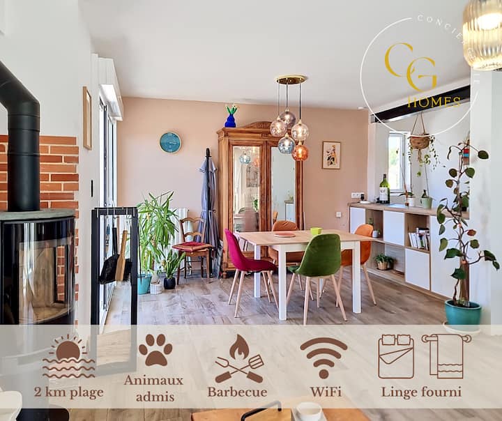Maison La Narcisse *2 Km Plage *Jardin Clos*wifi - Saint-Hilaire-de-Riez
