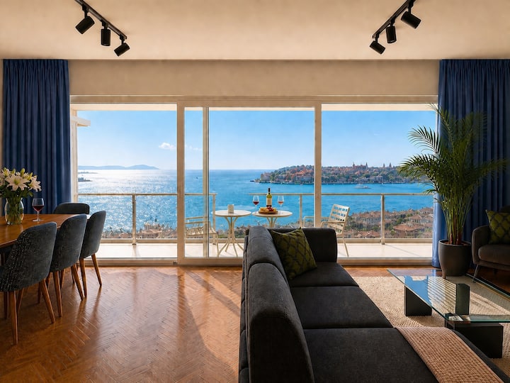Bright & Elegant Bosphorus View Home - Turquie