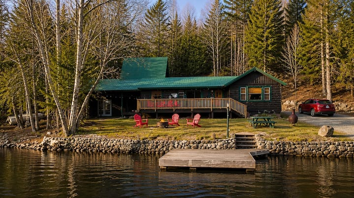 Hemlock Cabin Retreat+cedar Guest Suite | 4br - Saranac Lake, NY