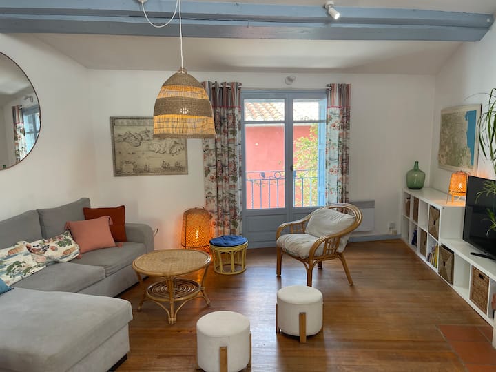 Jolie Maison De Village - 100m à Pied De La Plage - Collioure