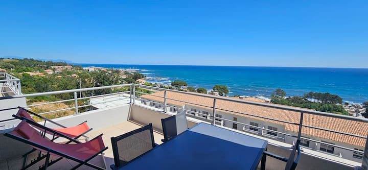 Appartement T2 Vue Sur Mer, 4 Personnes - Solenzara