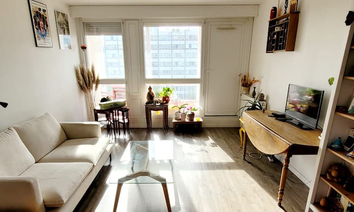 Appartement 3 Pièces Très Lumineux Avec Balcon - Rhône