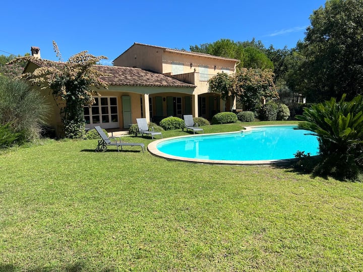 Stylish 4br Villa Walk To Valbonne Village - Valbonne