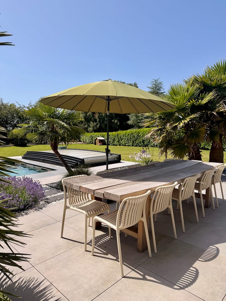 Maison Moderne Avec Piscine Privée Et Grand Jardin - Quimper