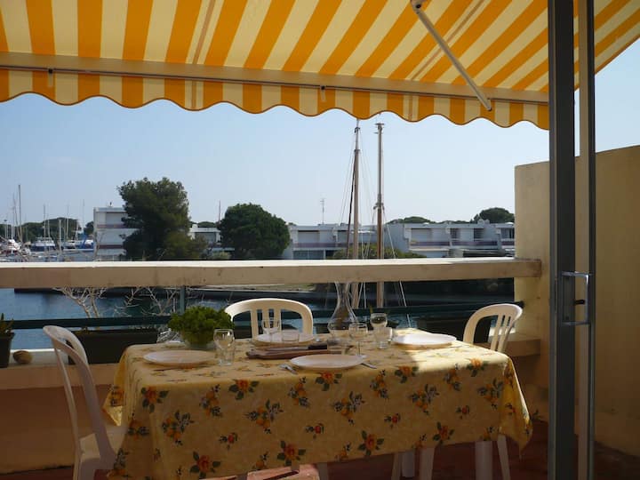 Appt Marina 3 Pièces 4 Couchages Port Camargue - Le Grau-du-Roi