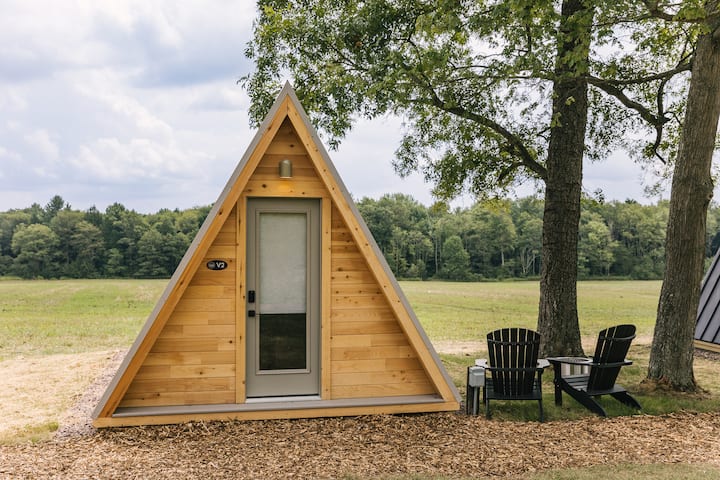 Cozy Glamping Pod W/ Shared Hot Tub V2 - Indian Lake, PA