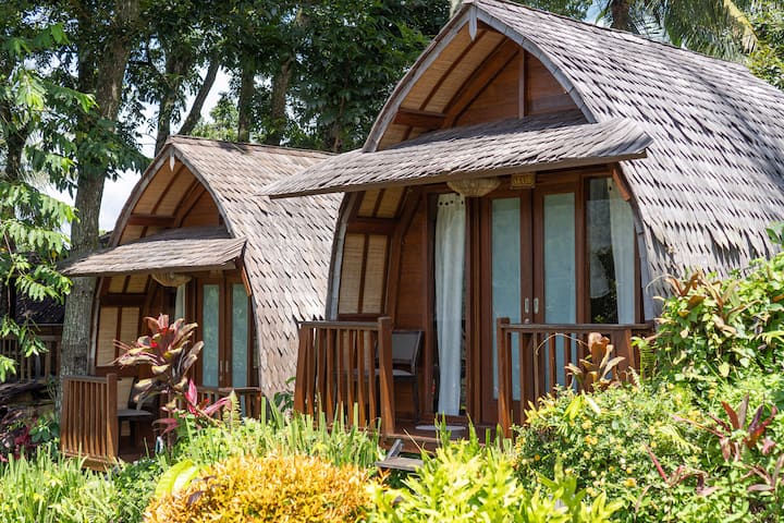 Jungle Wooden Cabin With Paranomic View - Sidemen