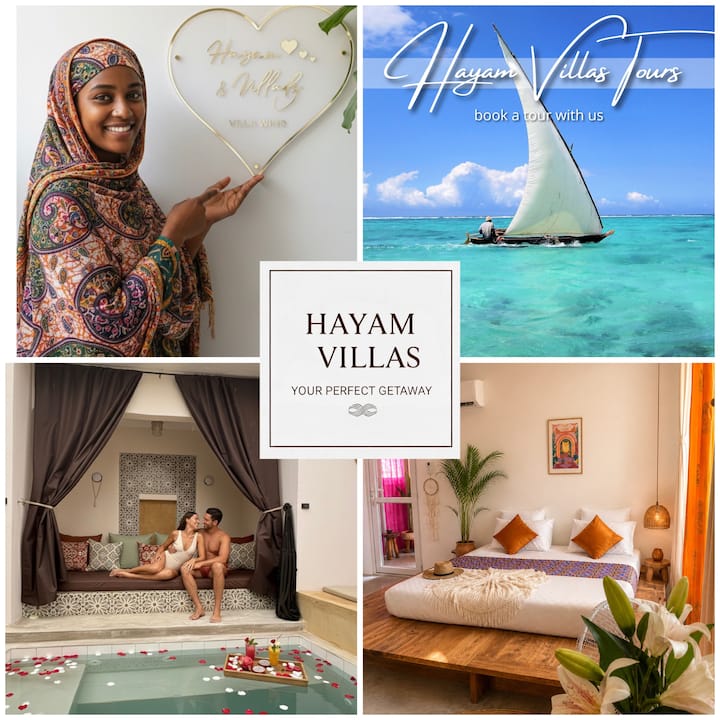 Hayam Villas | Loft · Private Pool, Beach 2 Min - Tanzanie