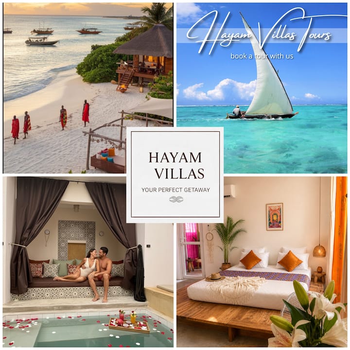 Hayam Villas | Loft · Private Pool, Beach 2 Min - Tanzanie