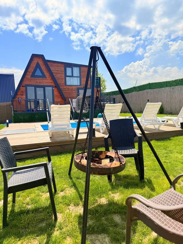 Ateş ÇUkuru & ŞıK Bahçe Keyfi Bungalov - Sakarya
