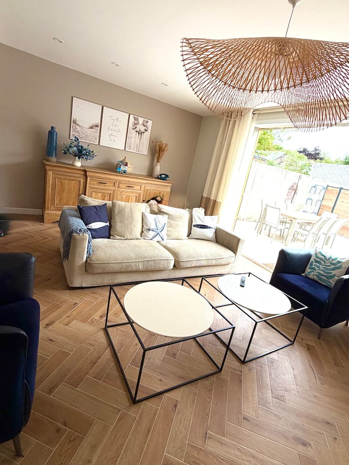 Les Embruns – Maison 3 Ch, Terrasse, Clim - Villerville
