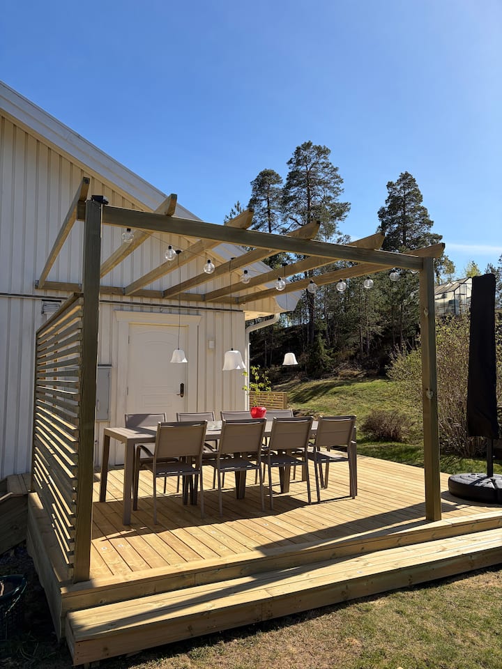 Villa Med Bastu, Gym & Stor Altan - Stockholm