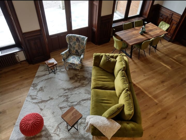 Luxury Villa Apartment/river View/ Private Garden - Bremen