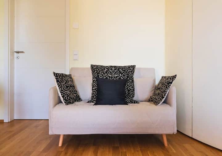 Snug-stays 3 Xl: 2 Wohnungen, Seeblick & Garten 5p - Feldafing