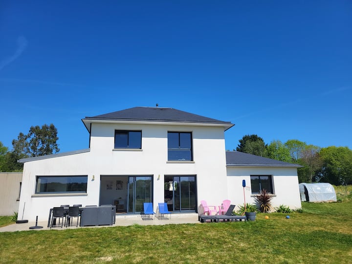 Maison Contemporaine Grand Calme Et Vue Dégagée - Arzano