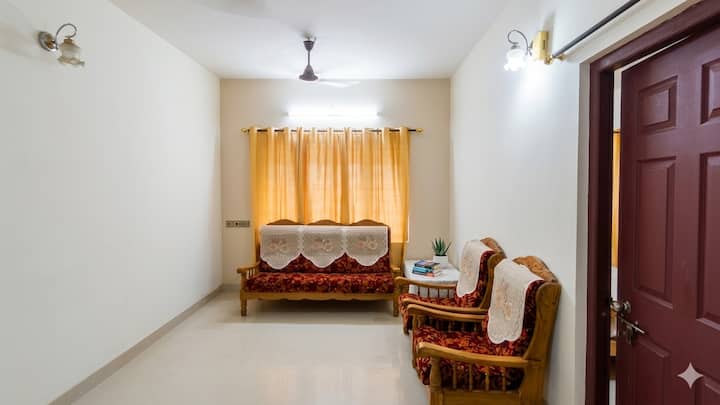 Ac | Krivena Residency Guruvayur 2bhk Home Stay - Guruvayur