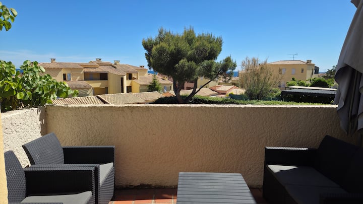 Le Balcon Des Pins – Terrasse • Piscine • Parking - Plage de Sausset les pins