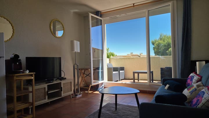 Le Balcon Des Pins Terrasse Piscine Parking - Sausset-les-Pins
