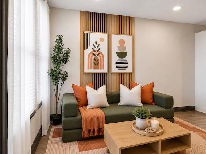 Upscale 1br Retreat With Gym & Wi-f - Roanoke, TX