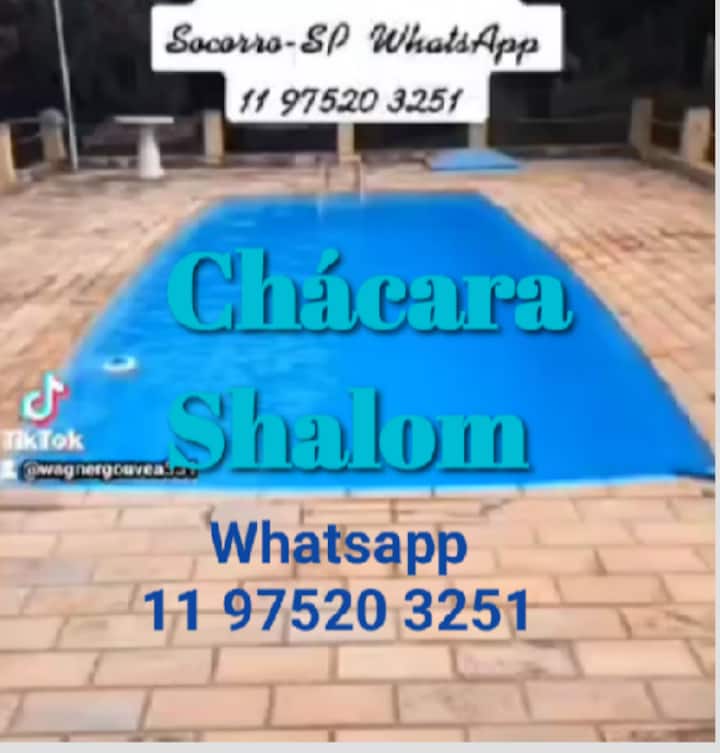 Chácara Shalom - Cidade Socorro - Locação Eventos - Socorro