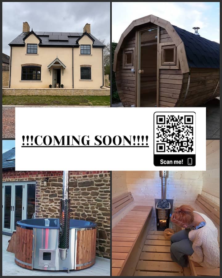 Luxury/hot Tub/sauna/sleeps 9/ Parking - Chepstow