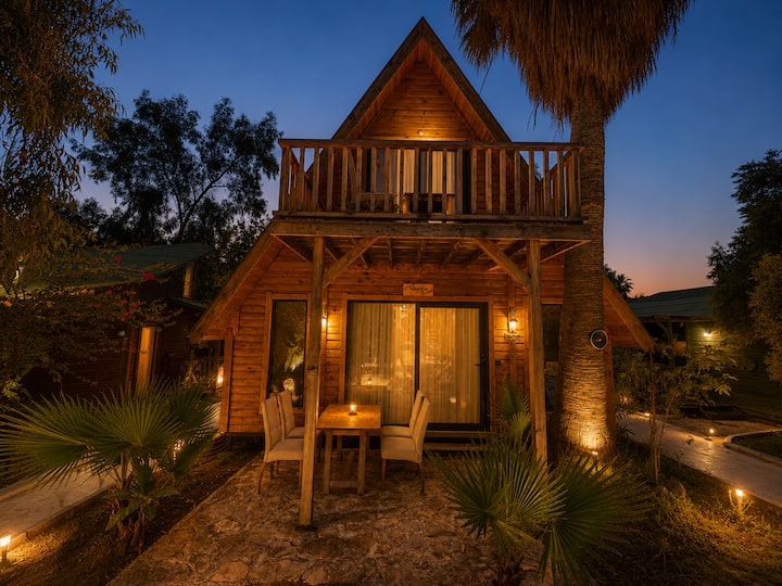 Oludeniz Plajında Kahvaltı Dahil Bungalov - Ölüdeniz