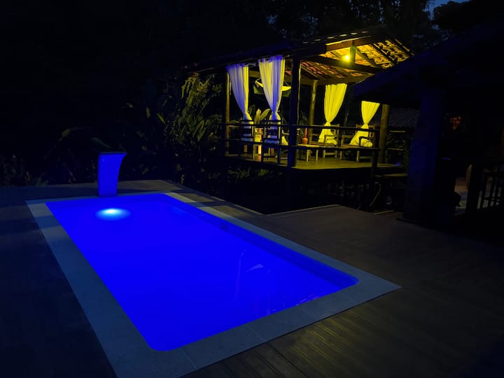 Casa Em Cambury Com Piscina Privativa E Vista Rio - São Sebastião