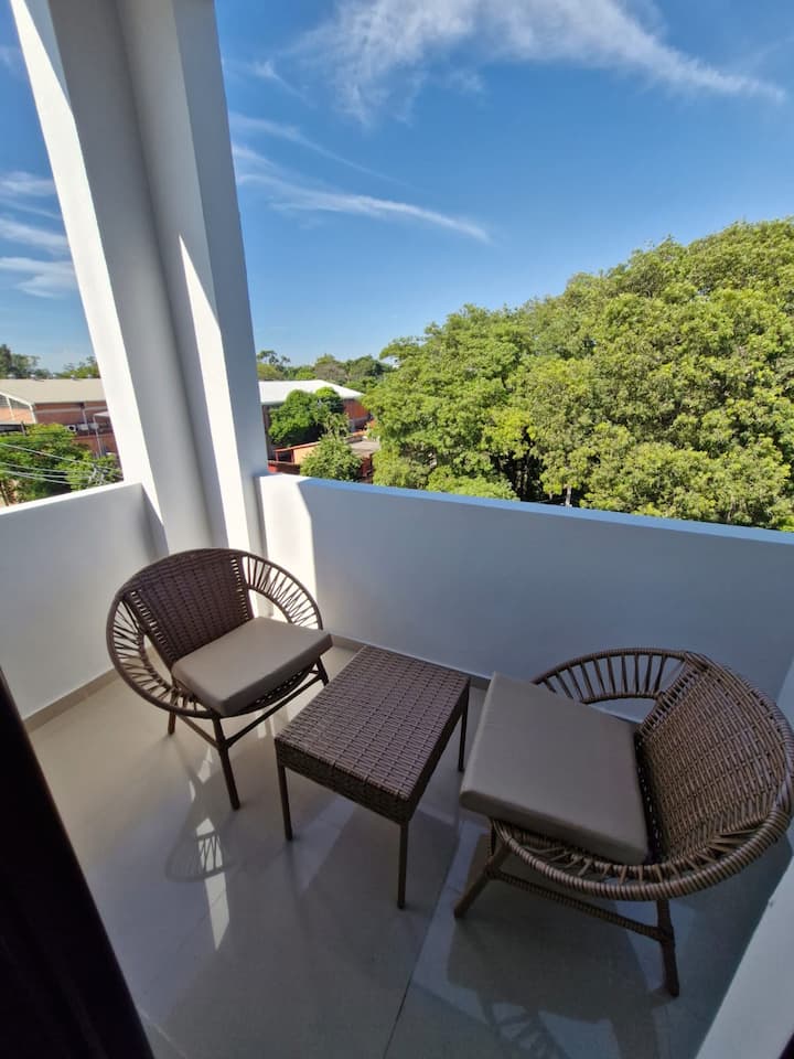 Depto. Estudio (Monoambientes) Mas Coworking N306 - Paraguay