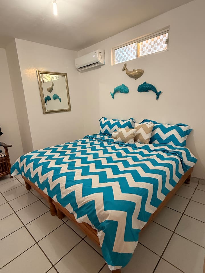 Blue Desert Casita | Art, Desert & Ocean Vibes - San Carlos Nuevo Guaymas