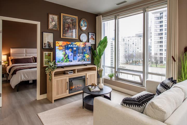 Kingbed/central/downtown/ac - Vancouver