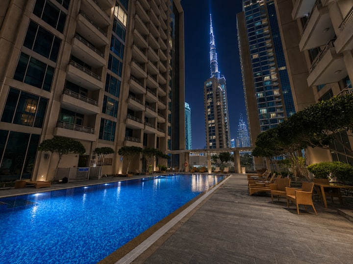 Elegant Desert Retreat | Heart Of Burj Khalifa - Dubai
